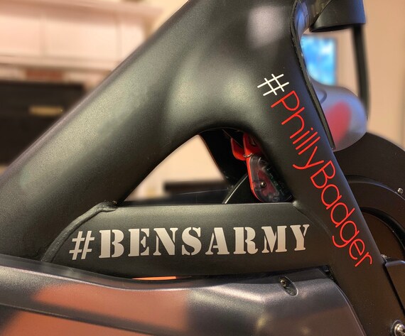 Leaderboard and Hashtag Decals Bike and Treadmill Decal | Etsy