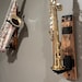 Whiskey Barrel Stave Saxophone Wall Mount - Saxophone Hanger | Soprano ...