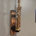 Whiskey Barrel Stave Saxophone Wall Mount - Saxophone Hanger | Soprano ...