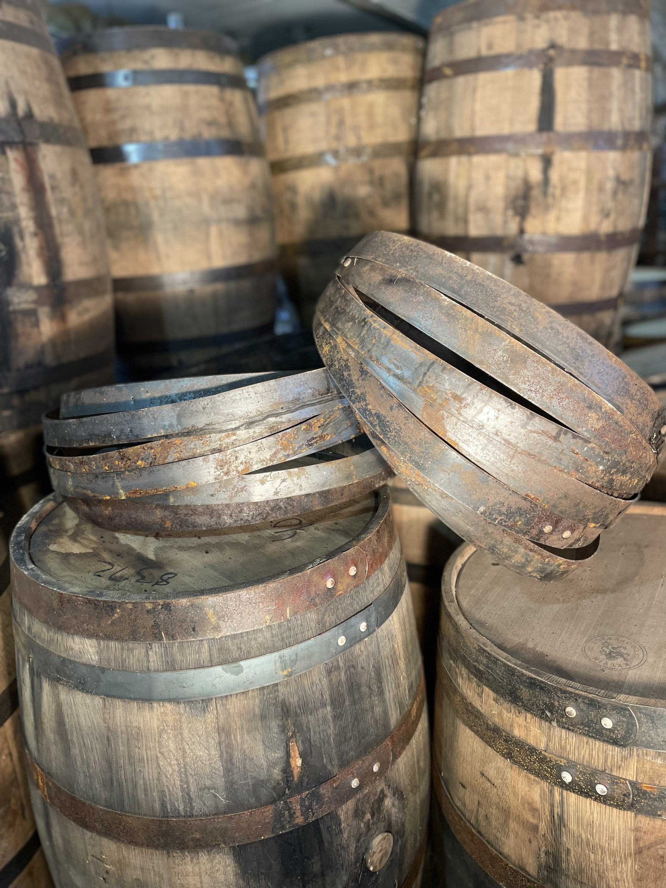 Whiskey Barrel Metal Hoops multi-packs / Barrel Bands / - Etsy