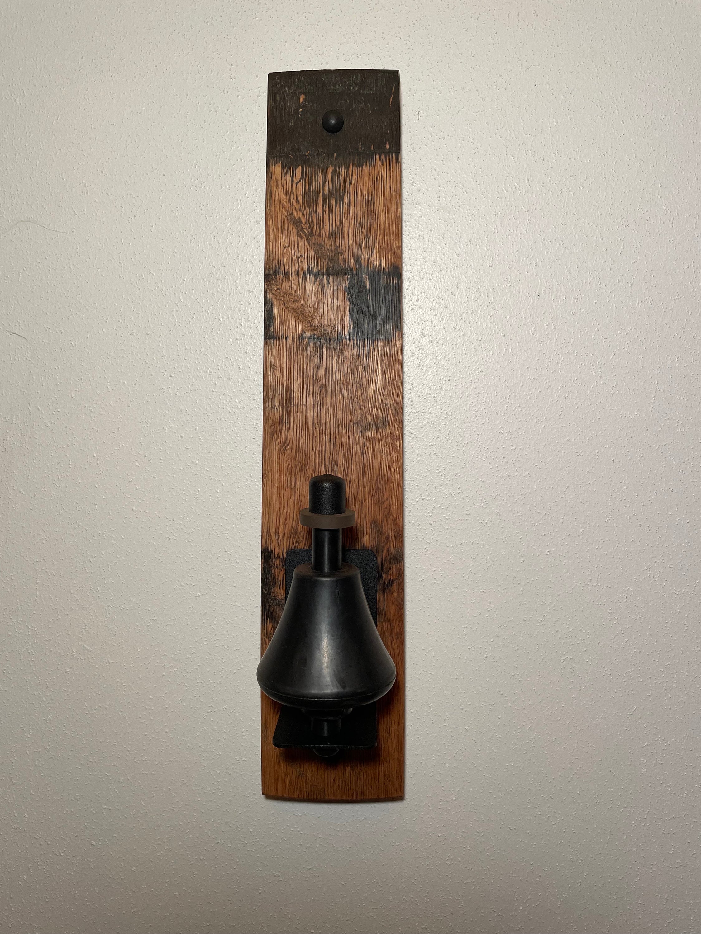 Whiskey Barrel Stave Trumpet Wall Mount - Trumpet Hanger - Horizontal ...