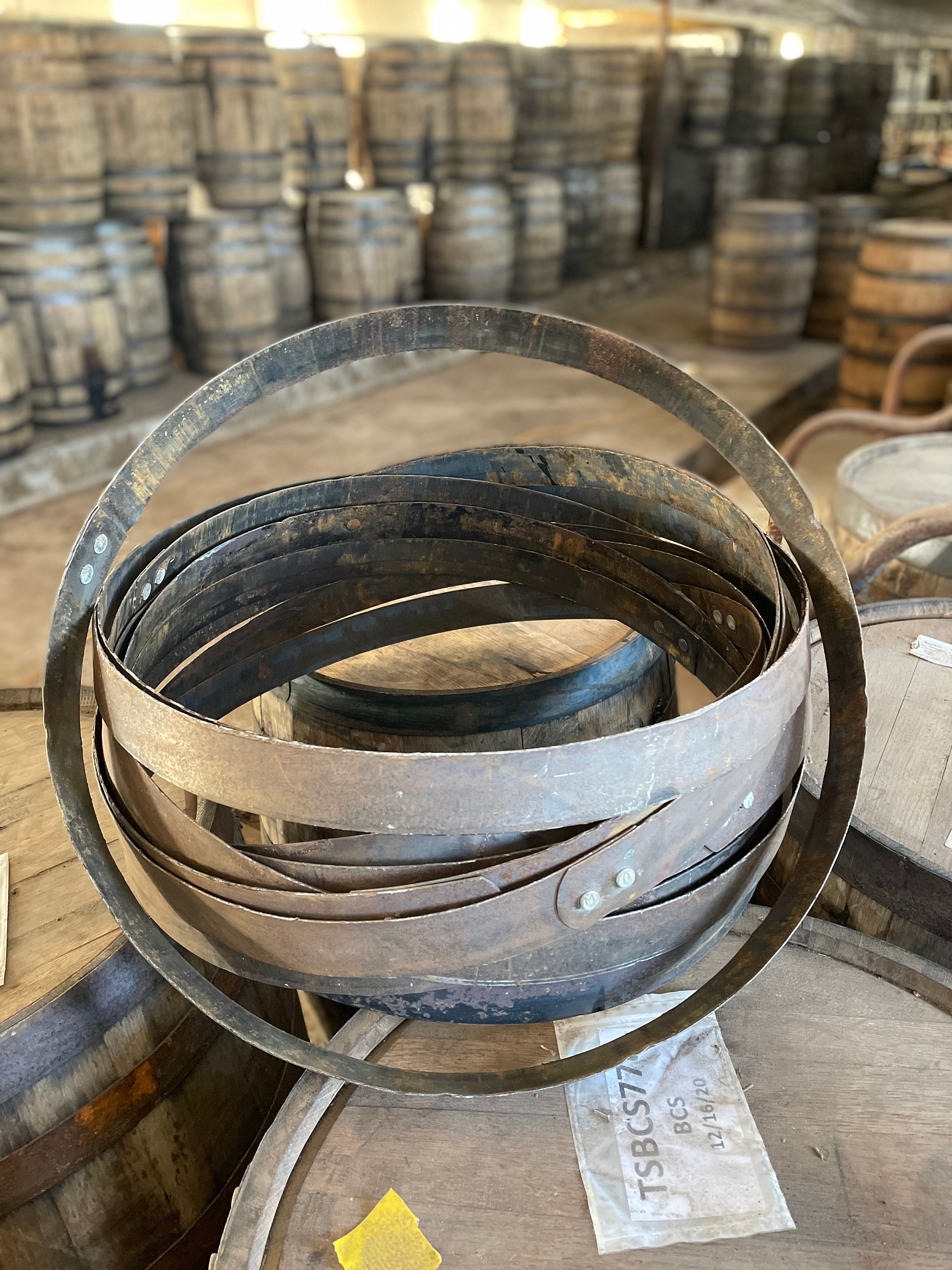 Whiskey Barrel Metal Hoops multi-packs / Barrel Bands / - Etsy