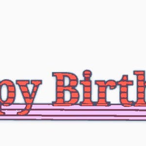 Happy Birthday STL File for 3d Printing - Etsy