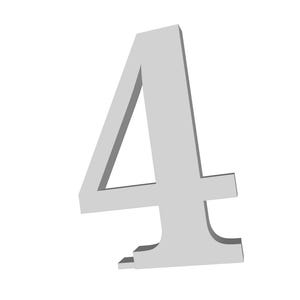 Large Free-standing Numbers and Symbols STL Files for 3d Printing - Etsy