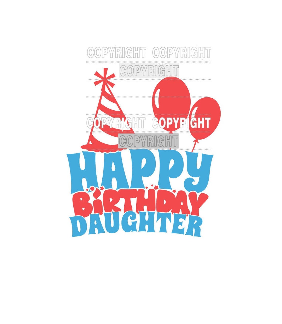 Happy Birthday, Daughter! Cutting File for Cnc, Laser or Cutting ...