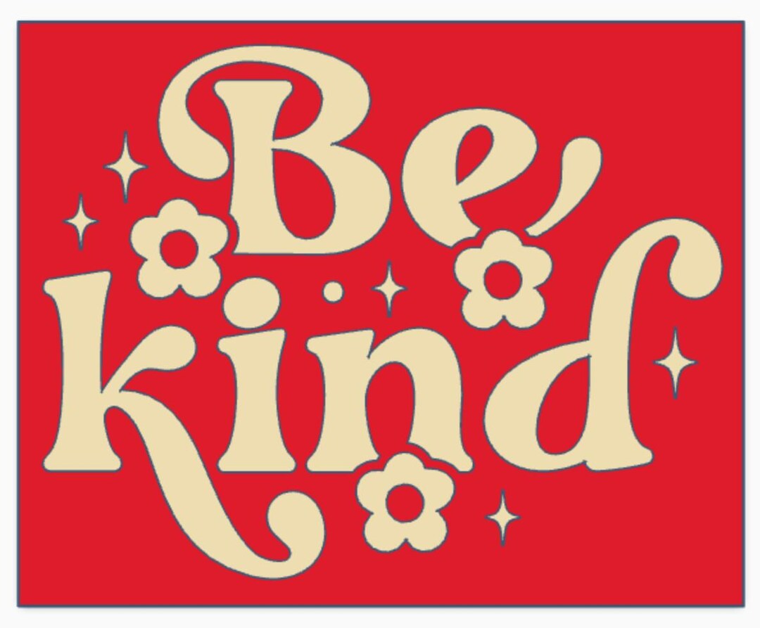 Be Kind STL File for 3d Printing - Etsy