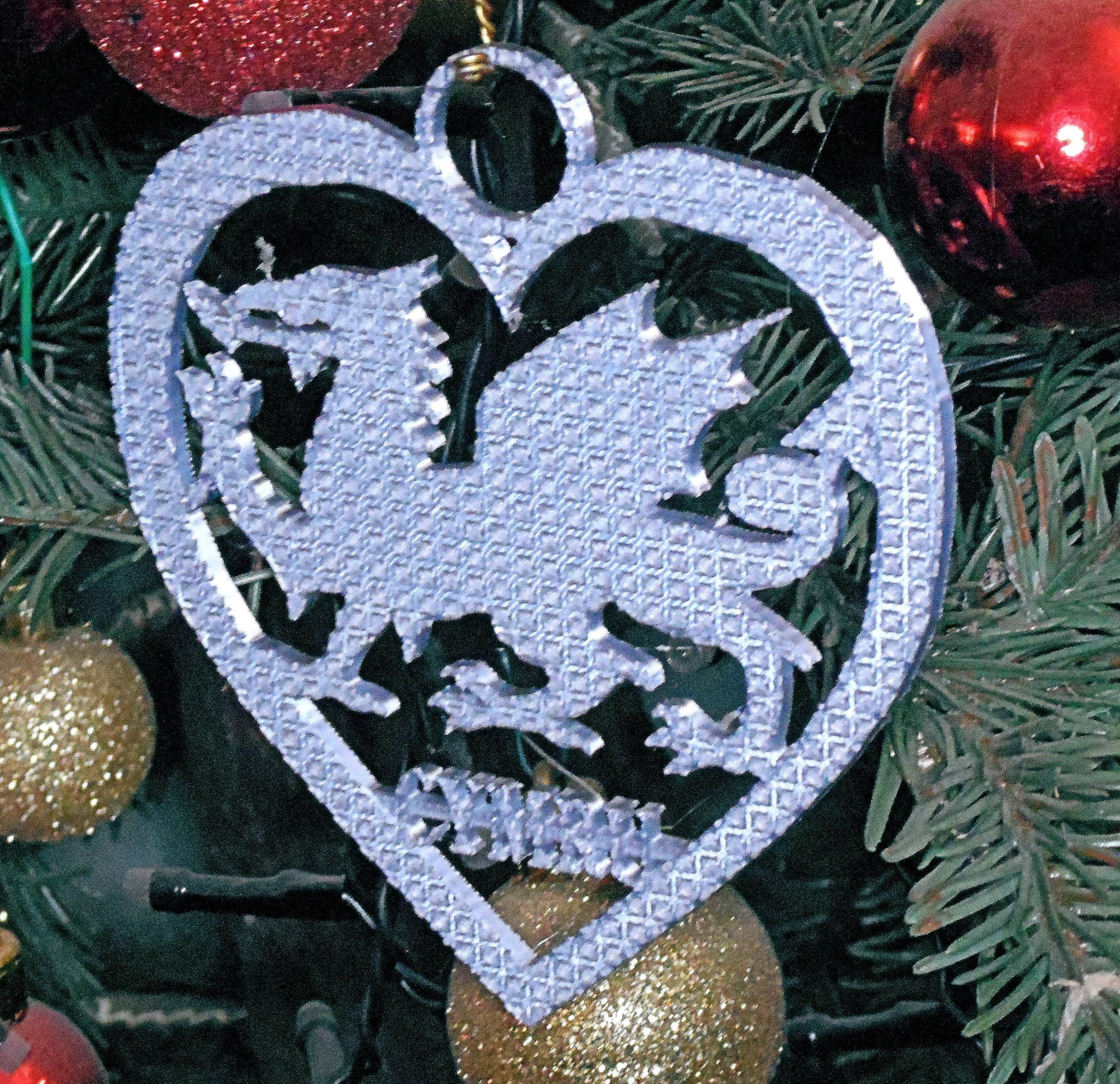 Traditional and Regional (cornwall and Wales) Christmas Tree Decoration ...