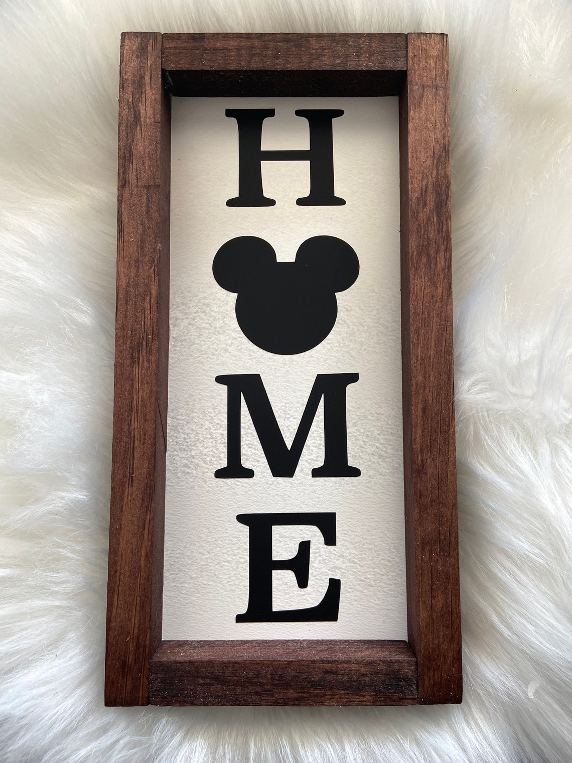 Disney Mickey Home 5x10 wood signs | Etsy