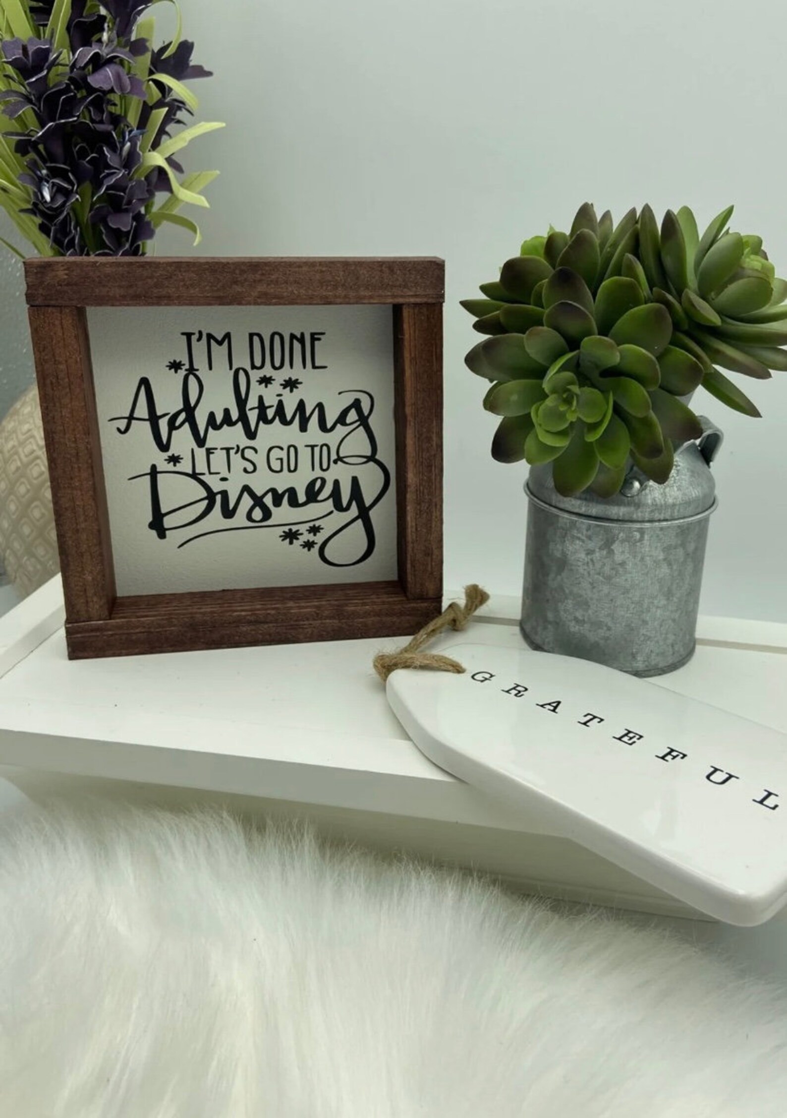 Disney Mickey Mouse Mini Wood Sign - Etsy