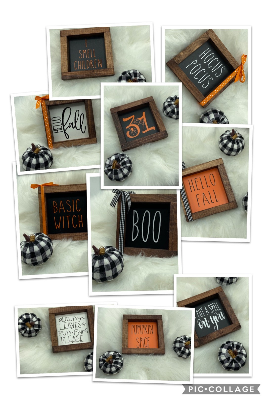 Fall Rae Dunn Inspired Mini Wood Sign - Etsy