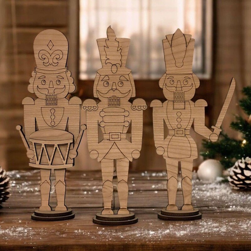 Unfinished Wood Nutcrackers - Etsy
