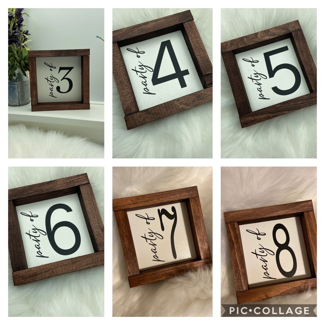 Adorable 5x5 Wood Free Standing Sign - Perfect Home Decor - Shelf ...
