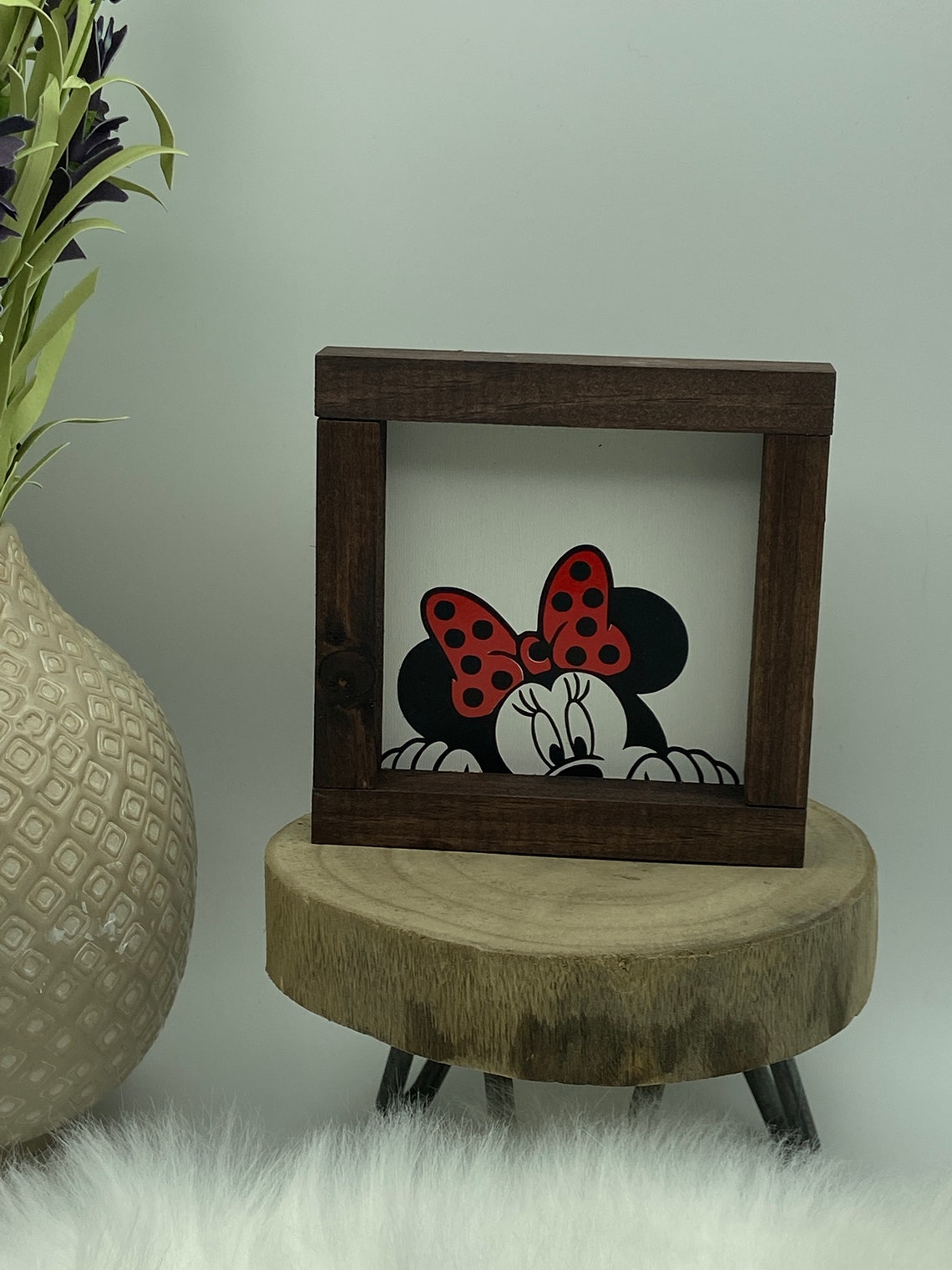 Disney Mickey Mouse Mini Wood Sign | Etsy
