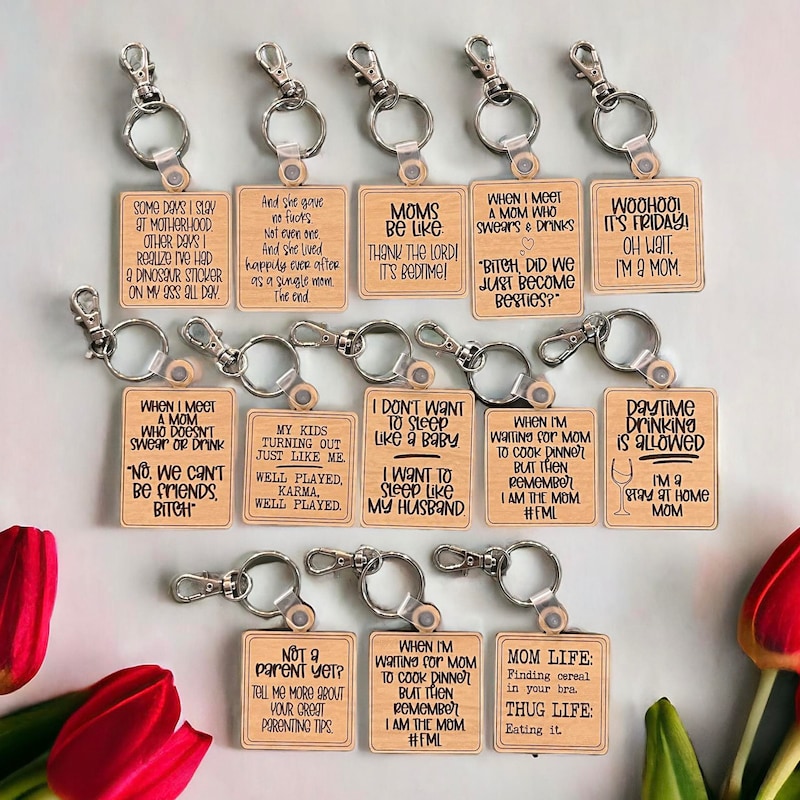 Funny Keychains - Etsy