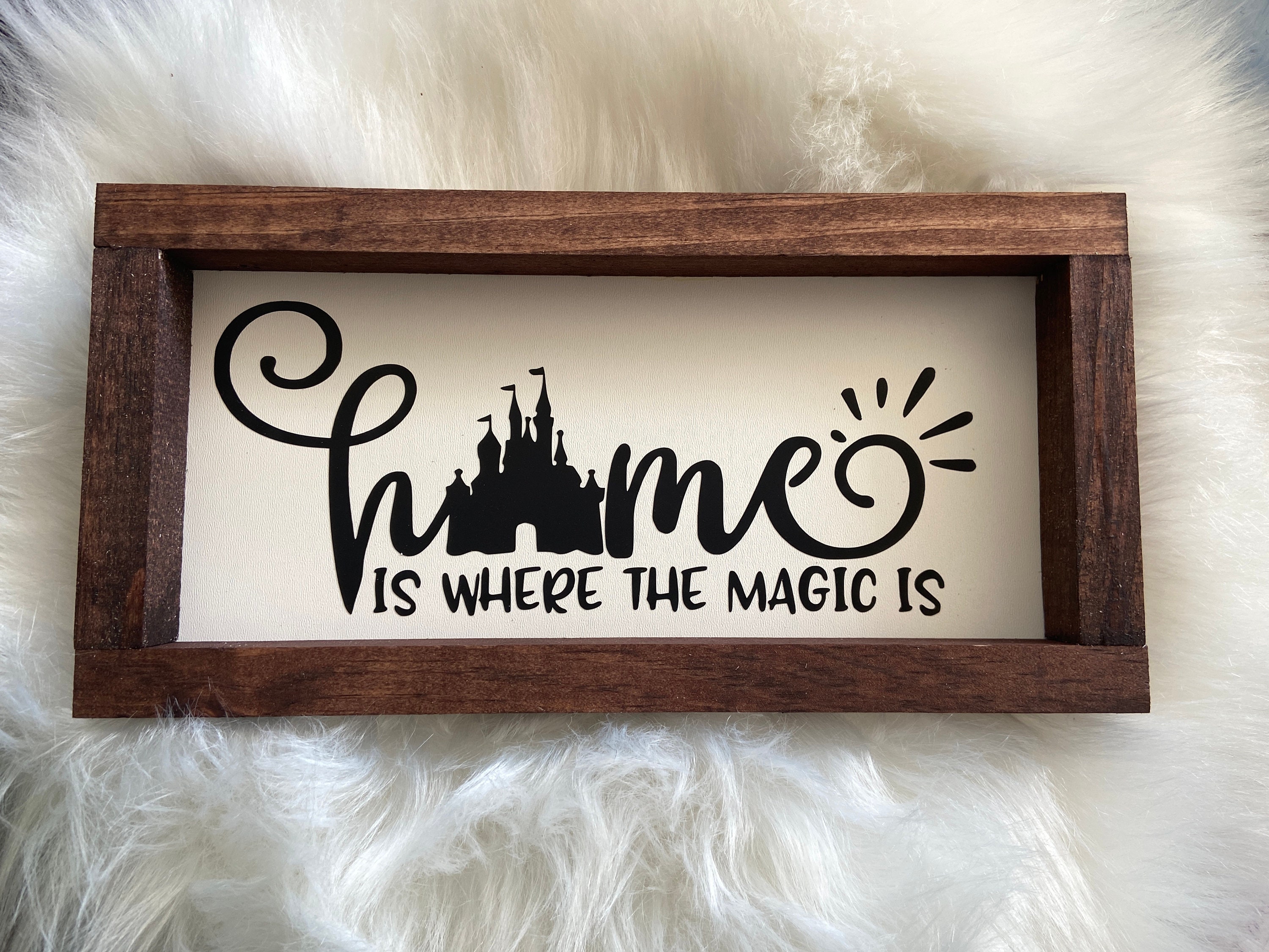 Disney Mickey Home 5x10 Wood Signs - Etsy