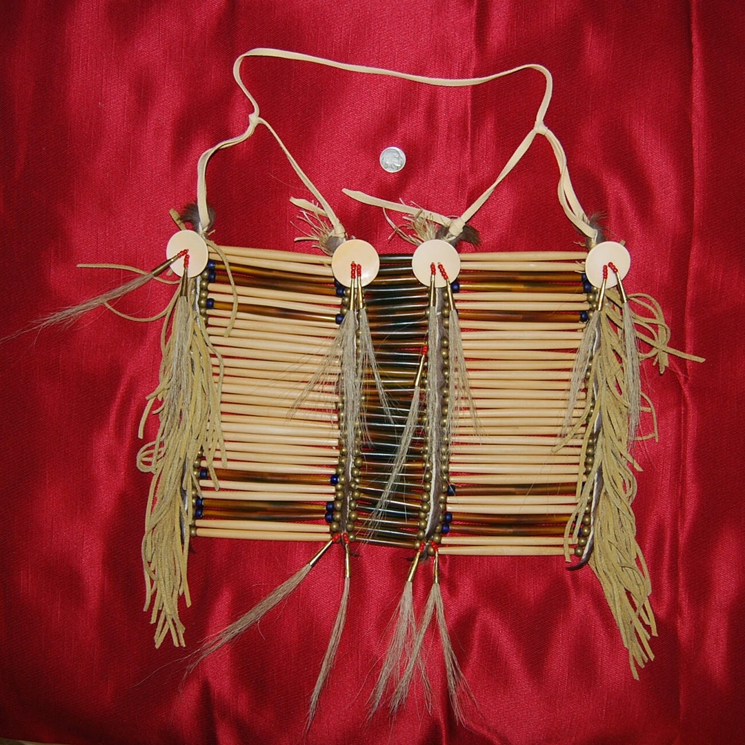 1800's Buffalo Bone Breastplate reproduction - Etsy