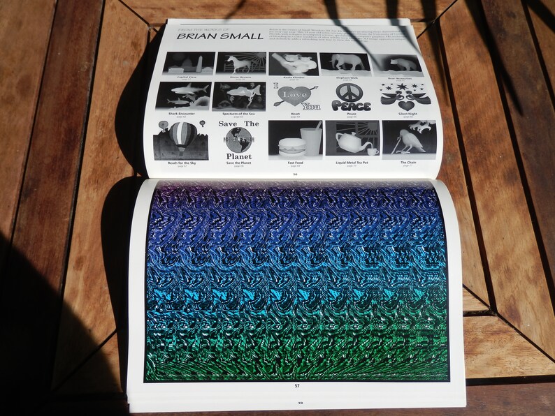 Another Dimension Stereogram Book 3D Vision Optical | Etsy