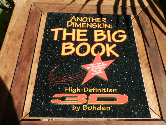 Another Dimension the Big Book Stereogram Book 3D Vision | Etsy