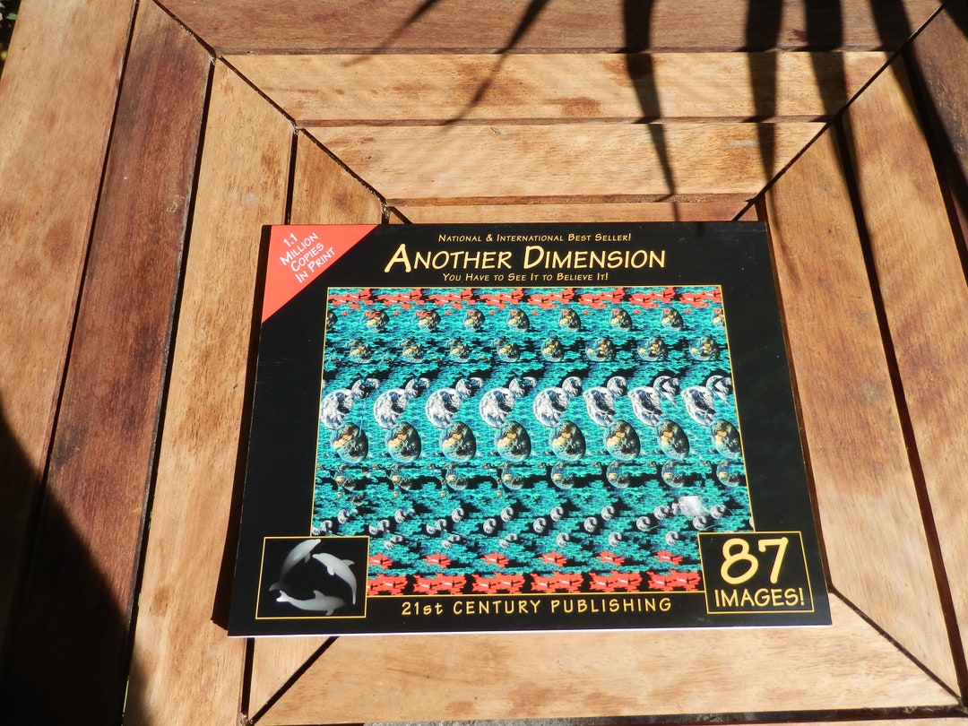 Another Dimension Stereogram Book 3D Vision Optical - Etsy