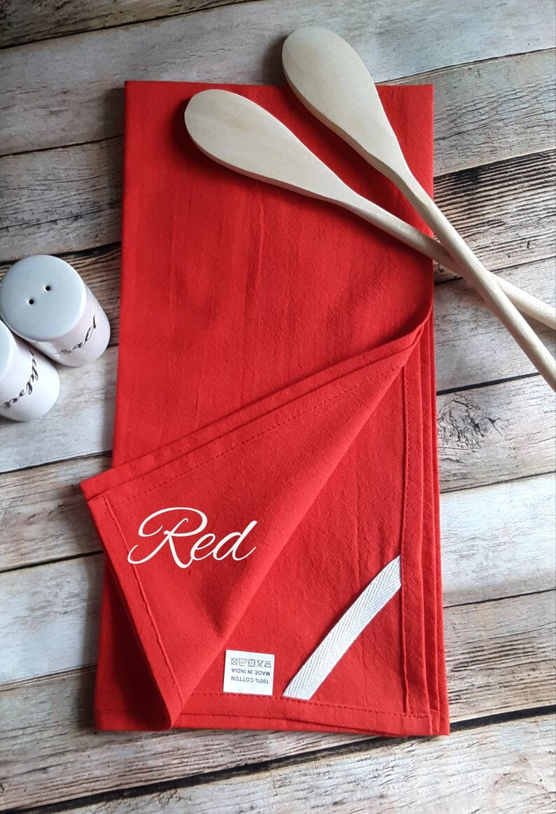 I Have Asked You Thrice for a Kitchen Towel... Flour Sack Tea | Etsy