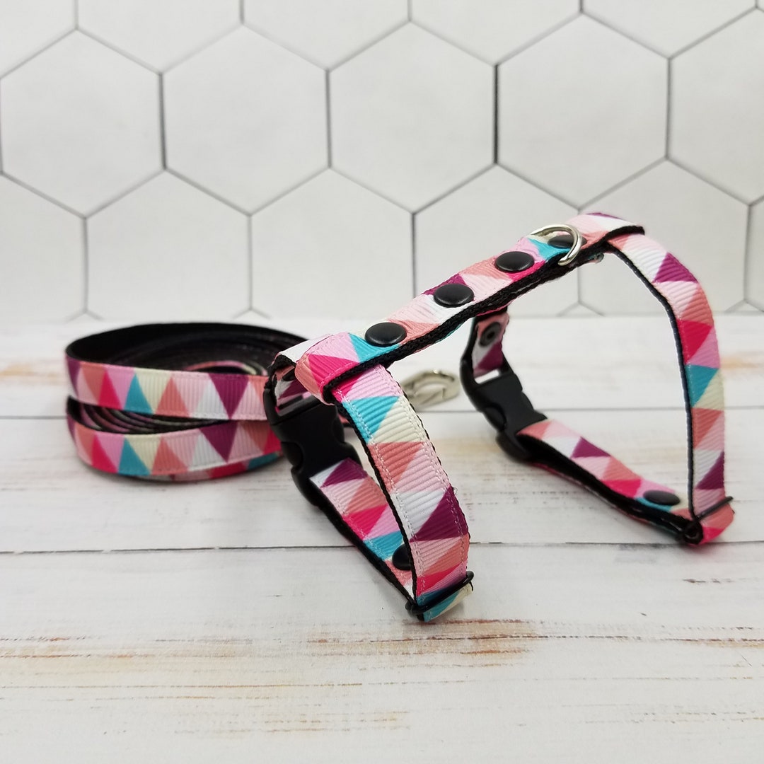 Ferret Harness and Leash Set. Pink Harness.triangular Series. - Etsy