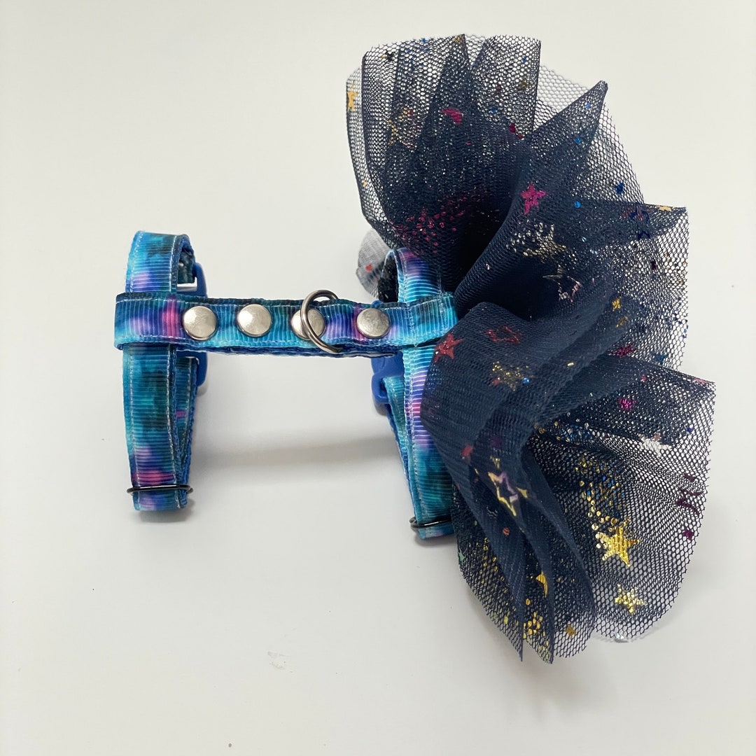 Space Ferret Harness With Skirt. Star Ferret Dress. Ferret Tutu Harness ...