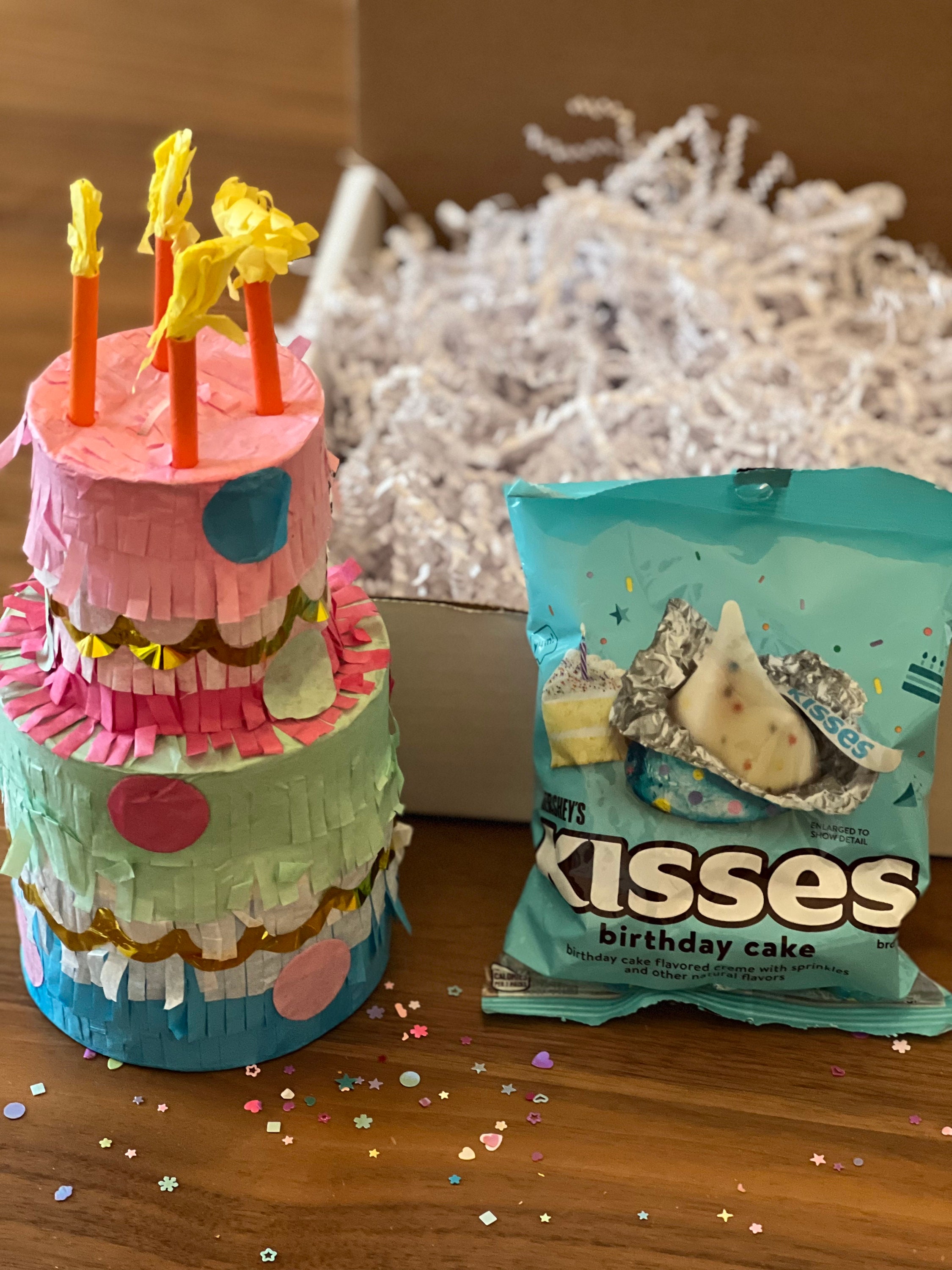 Deluxe Birthday Cake Mini Piñata Party in a Box Best Friend - Etsy