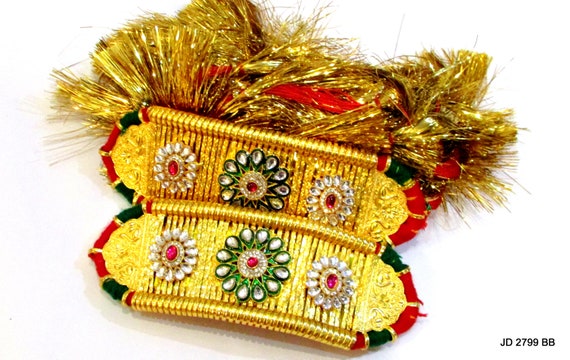 Handmade Indian Traditional Royal Rajputi Bajuband Armlet Arm Cuff Armband Rajsthani Ethnic Jewelry Gift for Her Etsy