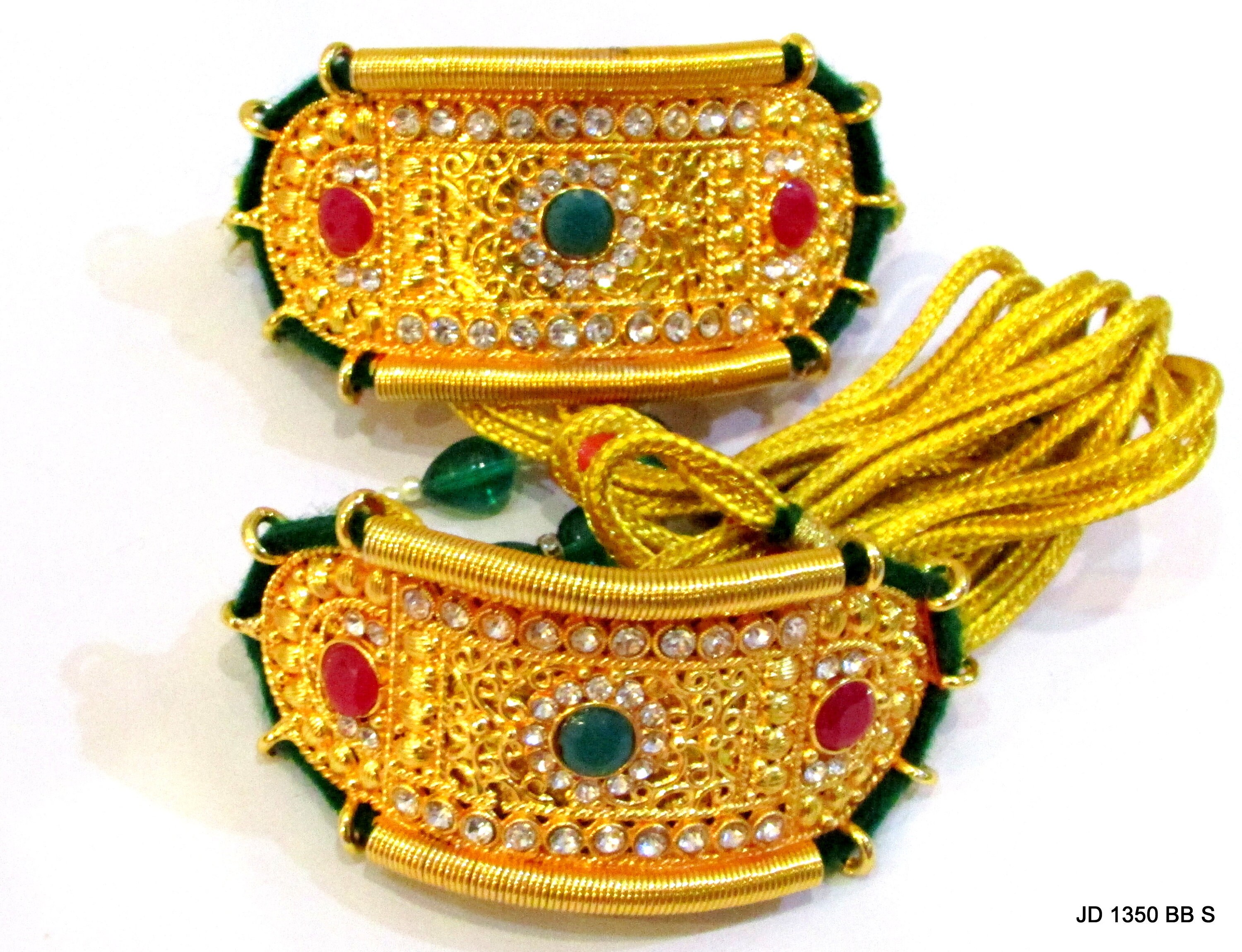 Handmade Indian Traditional Royal Rajputi Bajuband / Armlet / Arm Cuff ...