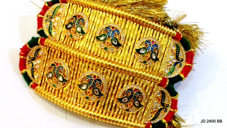 Handmade Indian Traditional Royal Rajputi Bajuband / Armlet / Arm Cuff ...