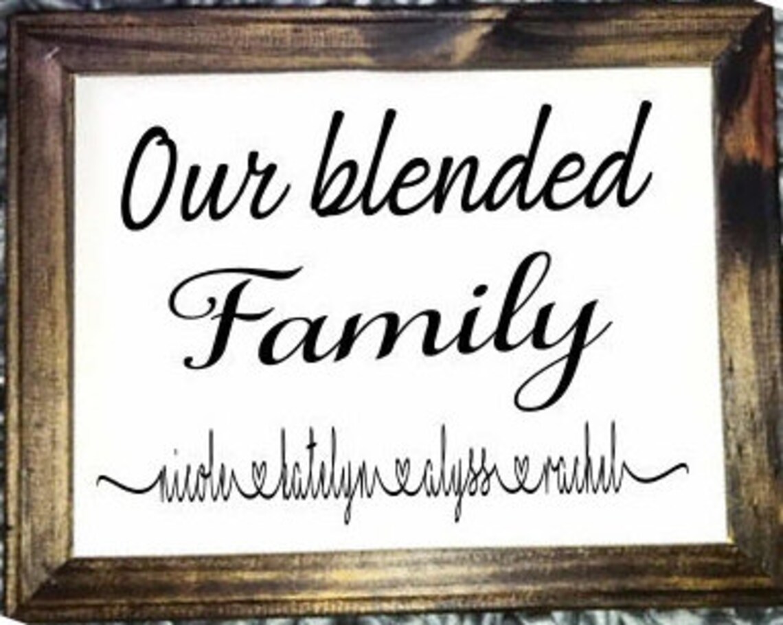 Our Blended Family - Etsy