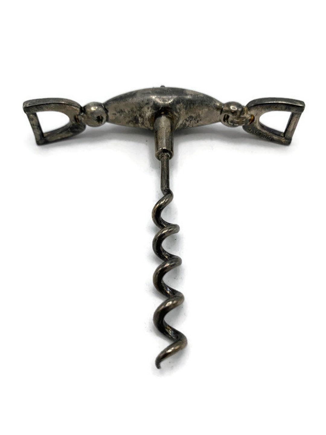 SILEA Silver Corkscrew With Horse Design - Etsy
