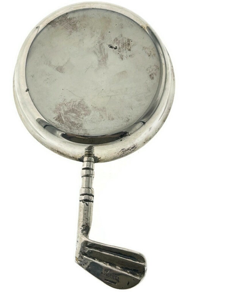Rare Silver Dish VALENTI From Spain Barcelona Golf Stick - Etsy