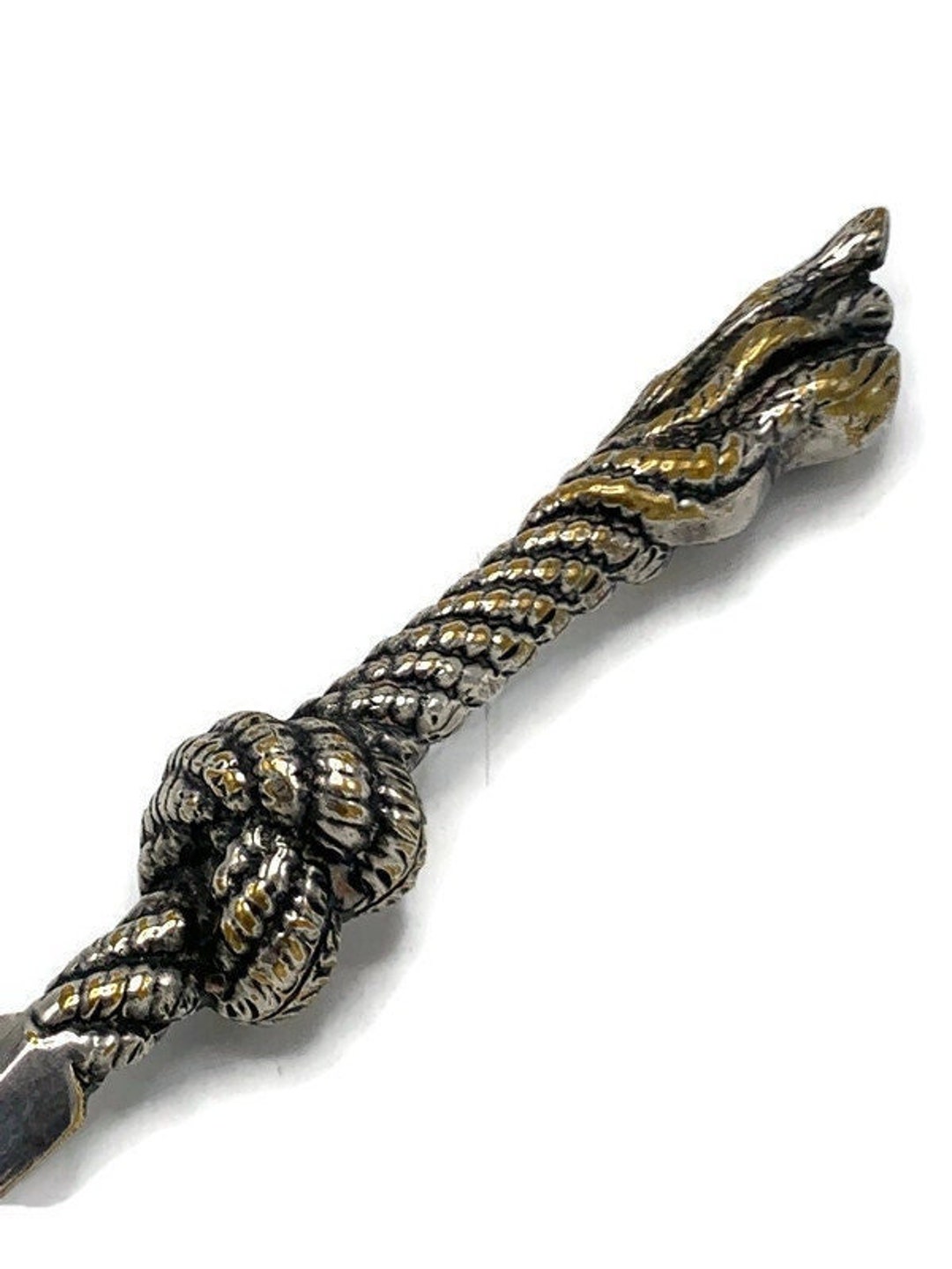 Silver VALENTI spain Barcelona Letter Opener in Shape of an - Etsy