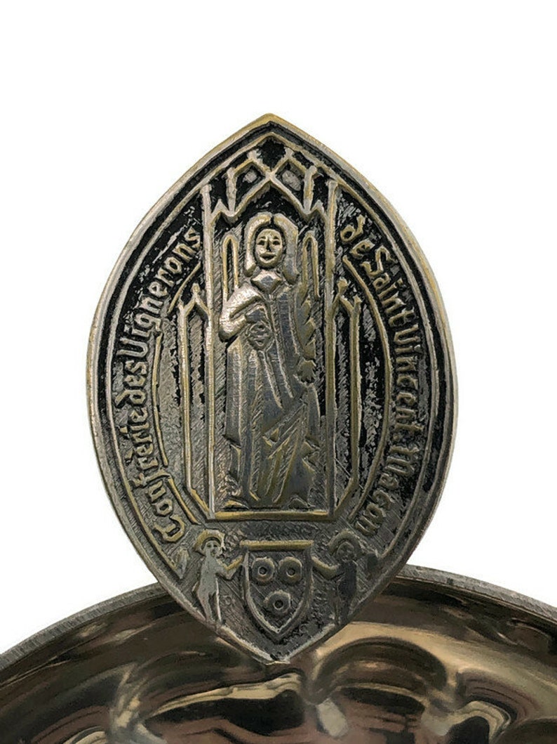 Silver Tastevin Confrérie Des Vignerons De Saint Vincent Macon - Etsy
