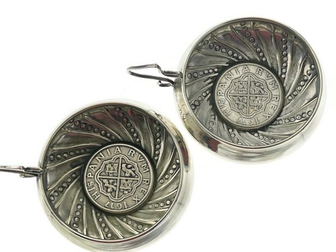 2 Spledid Early 1617 Colonial Silver Tastevin Hispana RVM REX - Etsy
