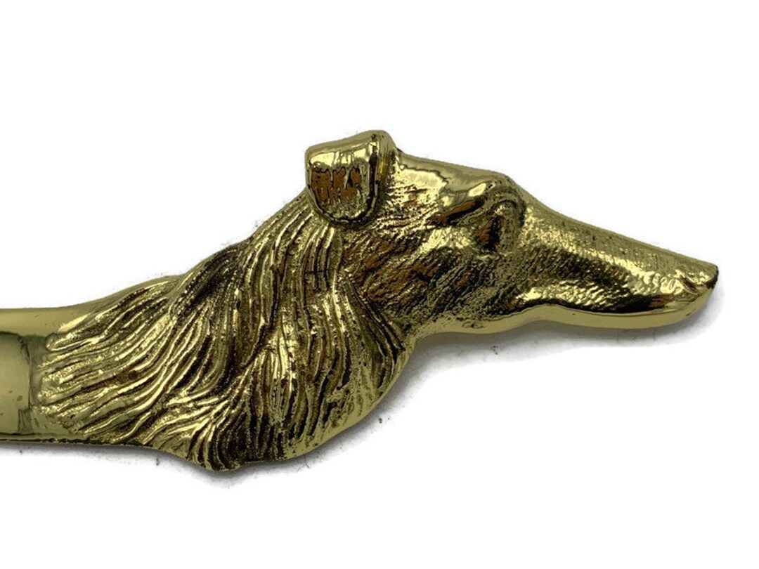 Gilded VALENTI (spain Barcelona) Letter Opener in Shape of Wolf Art ...