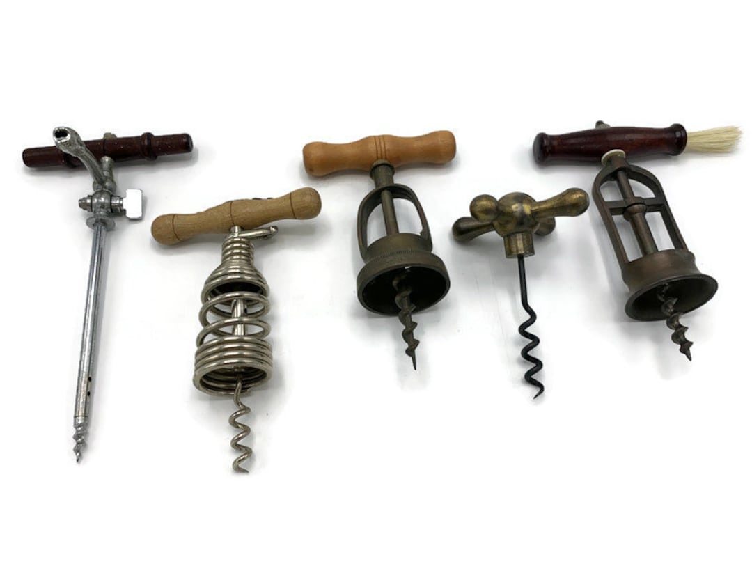Collection of 5 Corkscrews - Etsy