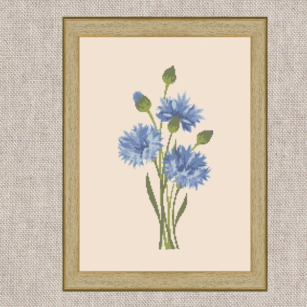 Cornflower Pattern - Etsy