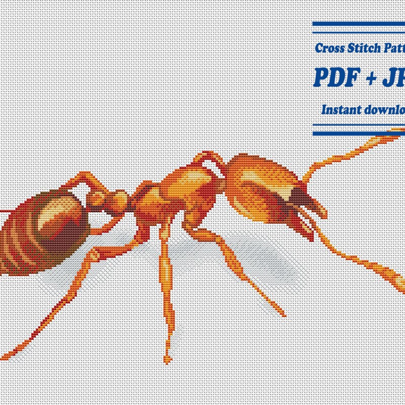 Ant Embroidery - Etsy