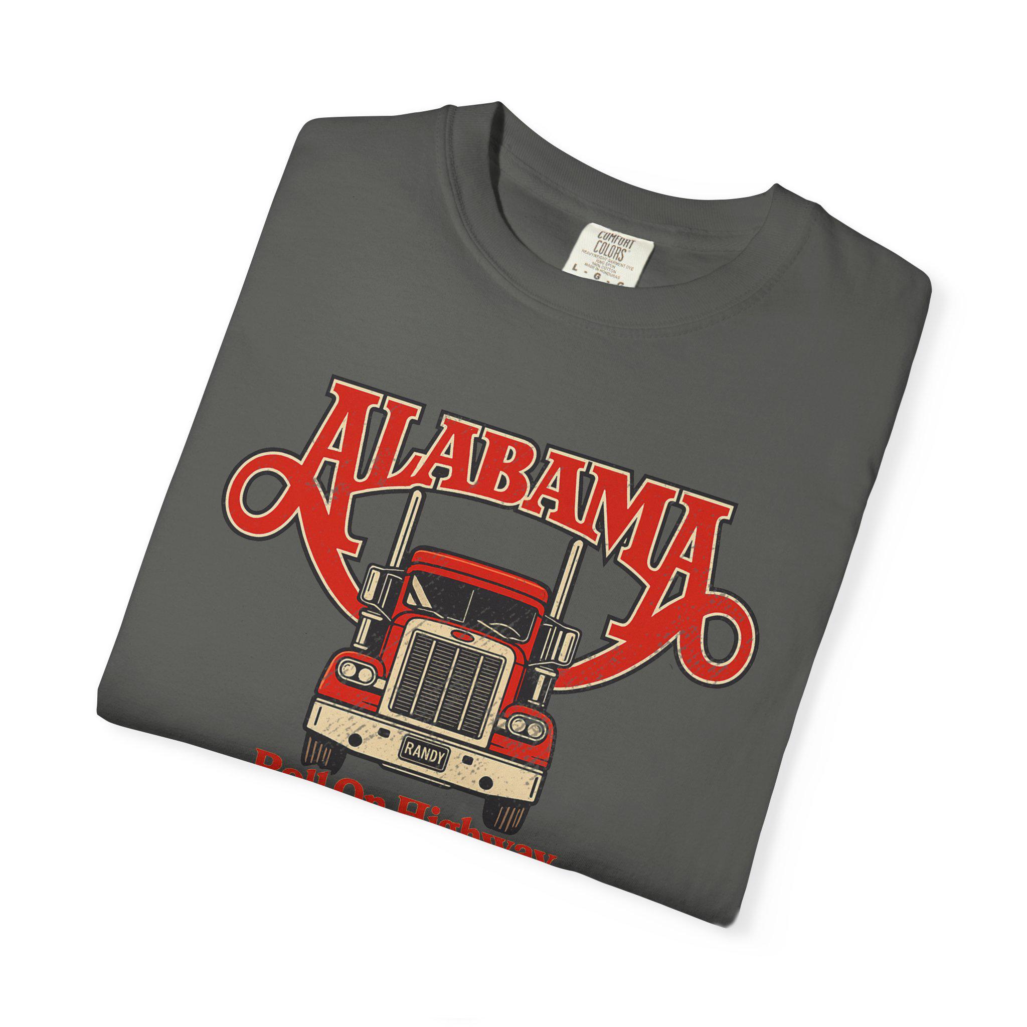 Alabama Roll on Highway Dixie Band T-shirt | Concert Country Music Tee ...