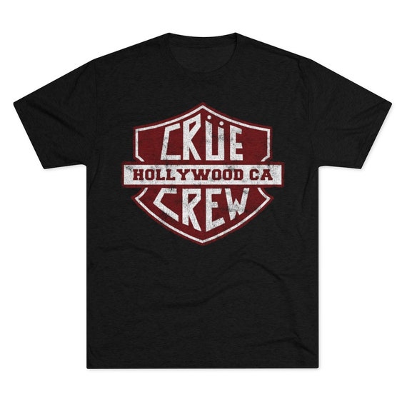 The Crue Crew T-shirt for Diehard Fans of That Motley Bunch | Etsy
