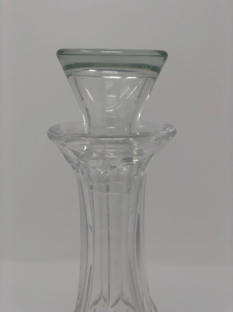 Flat Bottom Glass Decanter - Etsy