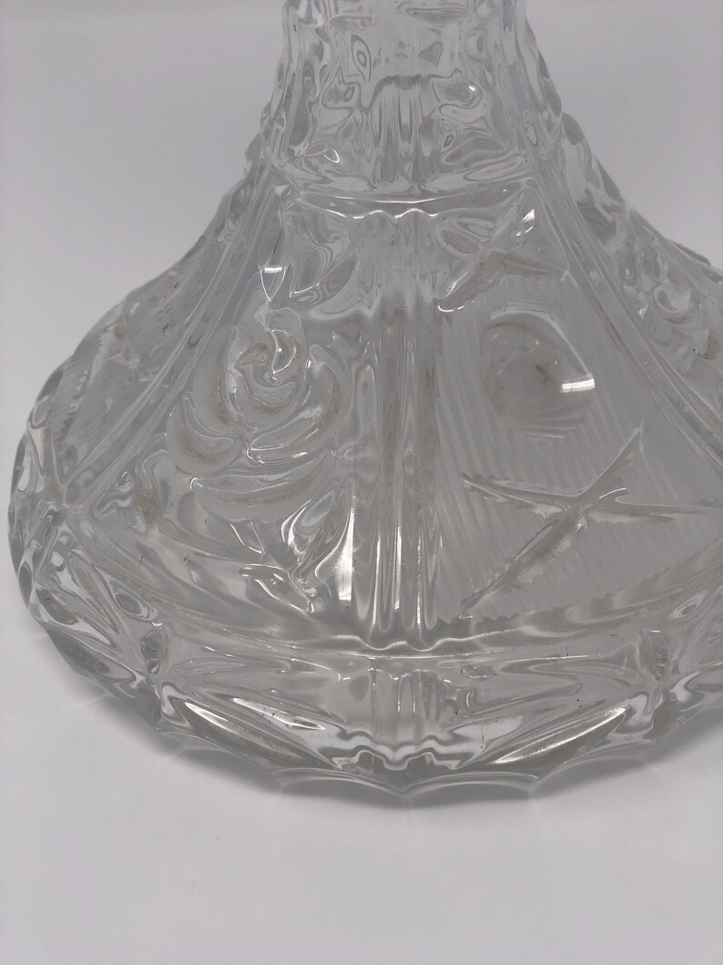 Flat Bottom Glass Decanter - Etsy