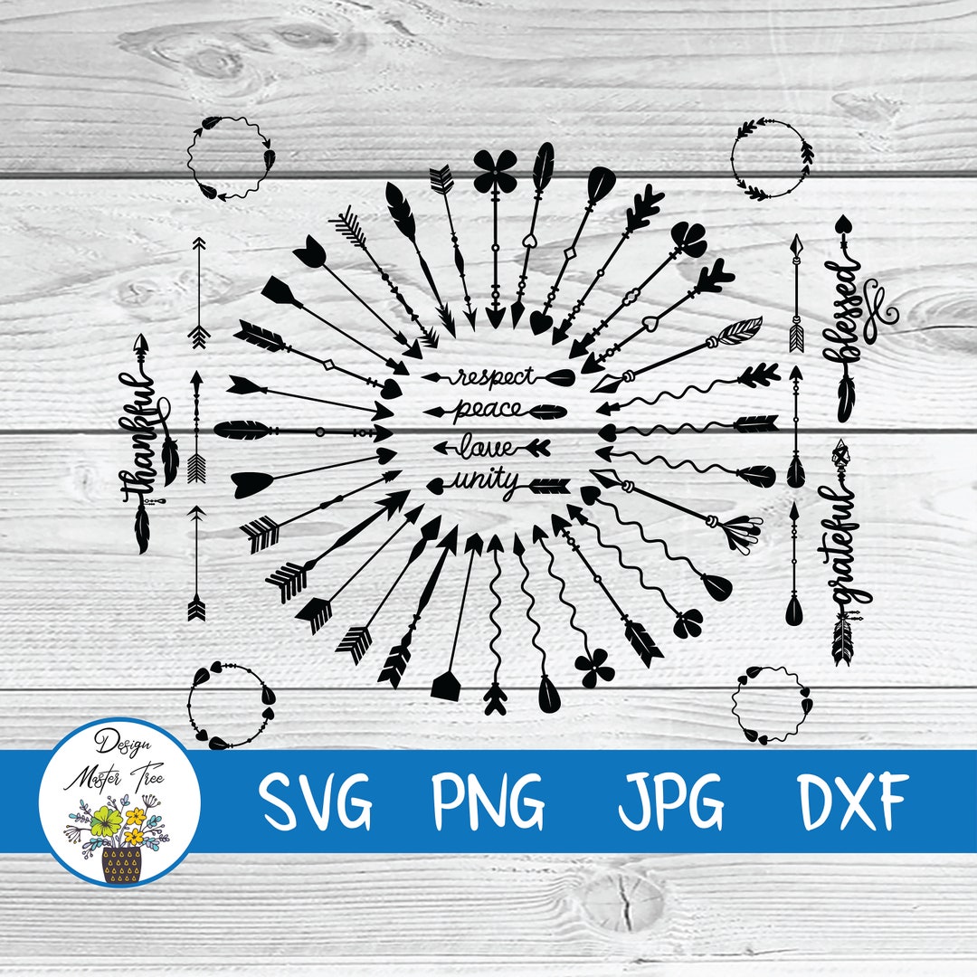 Arrow SVG File Bundle, Printable, Arrow Circle, Clipart, Cricut ...
