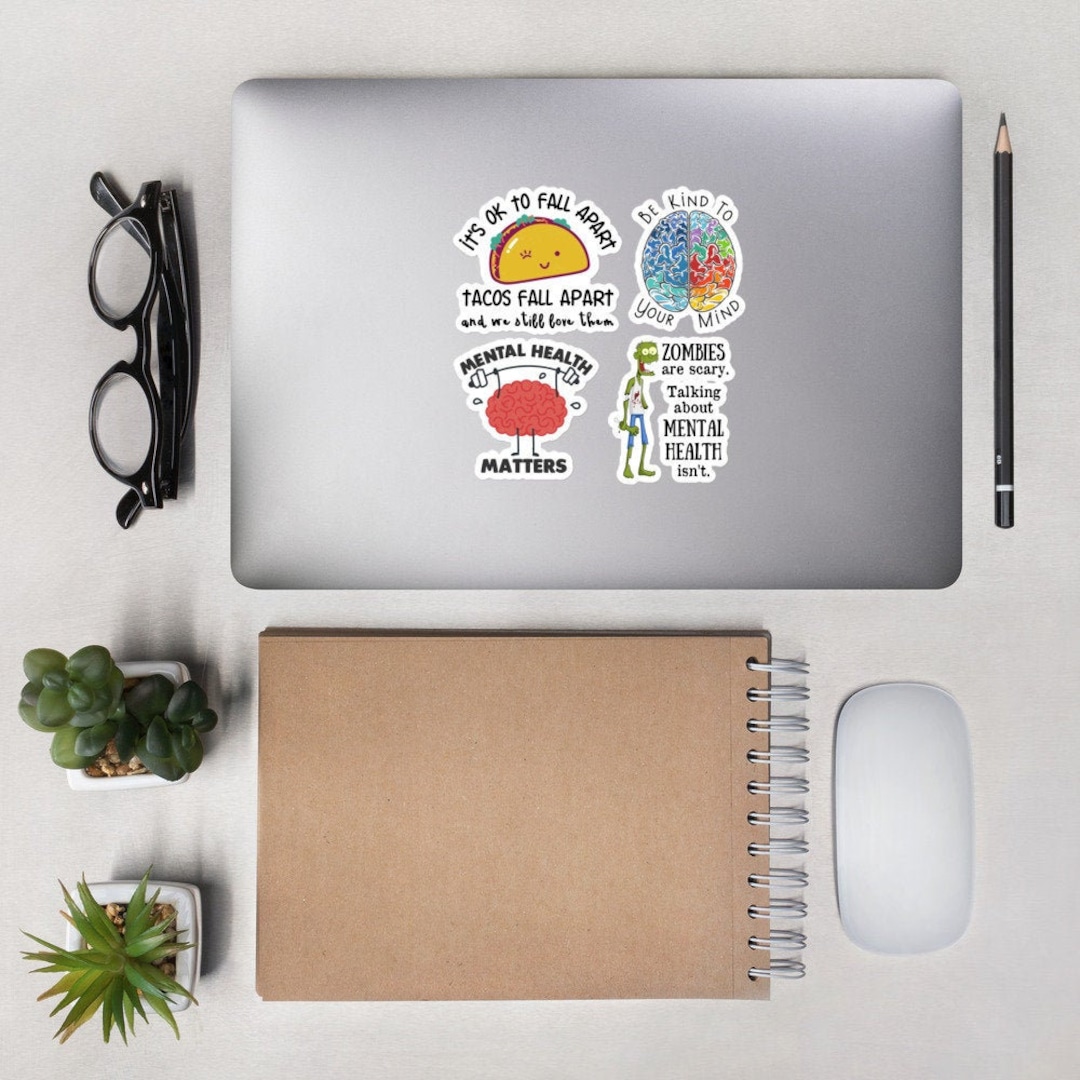 Mental Health Awareness Sticker Pack 1 - Diversely Human - Mental ...