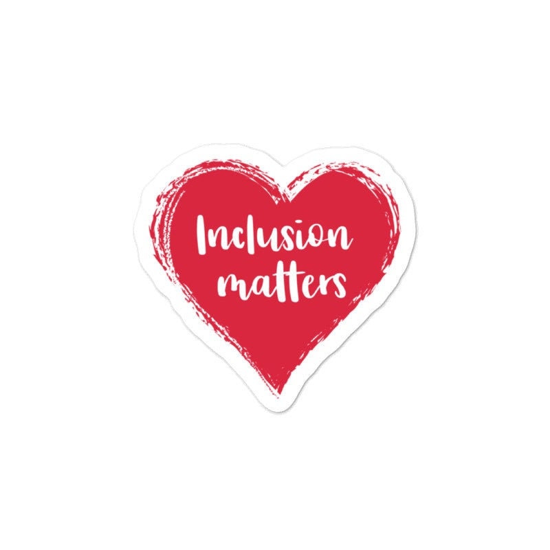 Inclusion Matters Sticker Diversely Human Disability - Etsy