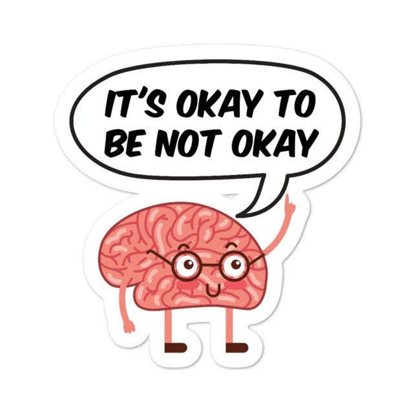 Mental Health Awareness Sticker Pack 2 - Diversely Human - Mental ...