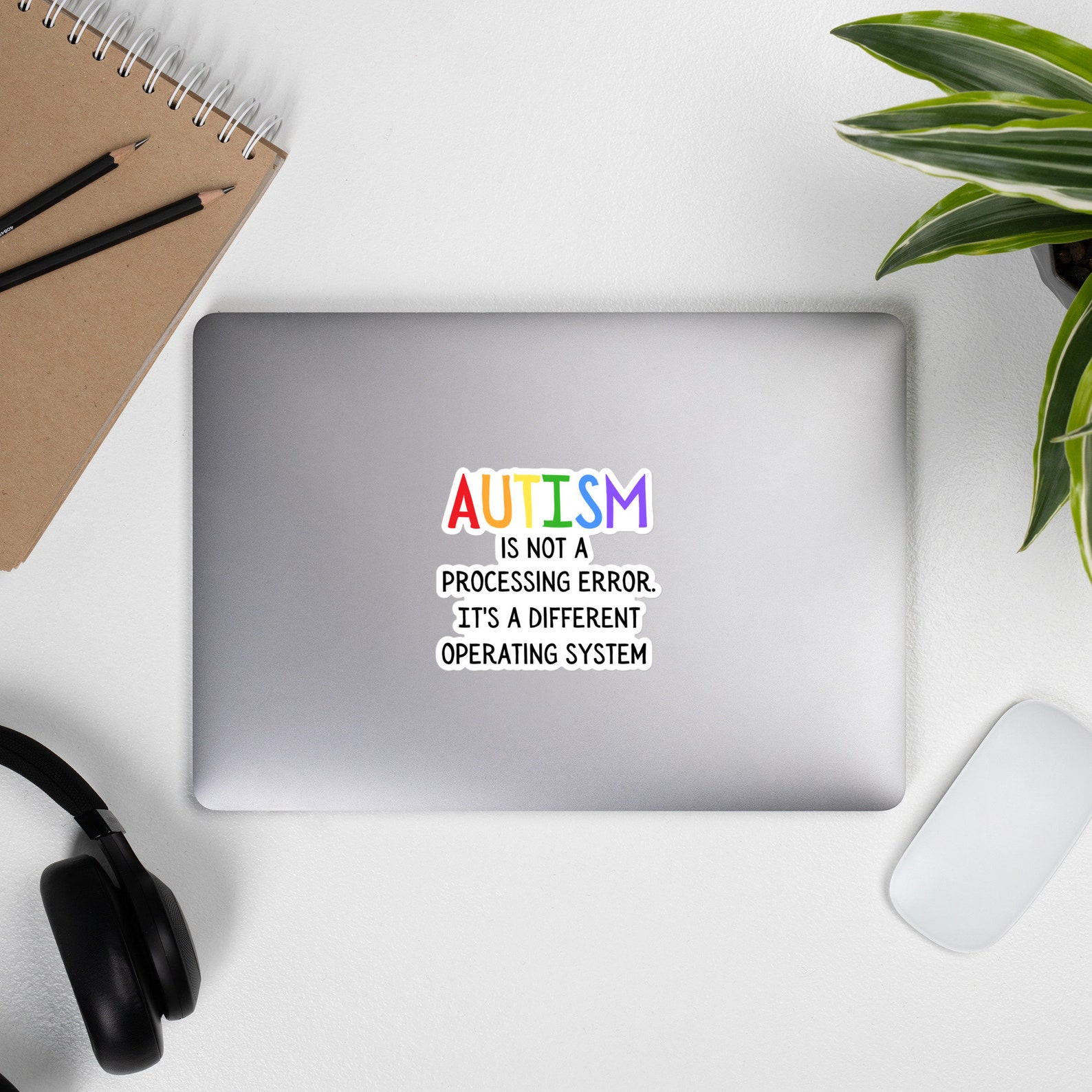 Autism is Not a Processing Error Sticker - Autism Awareness Month ...