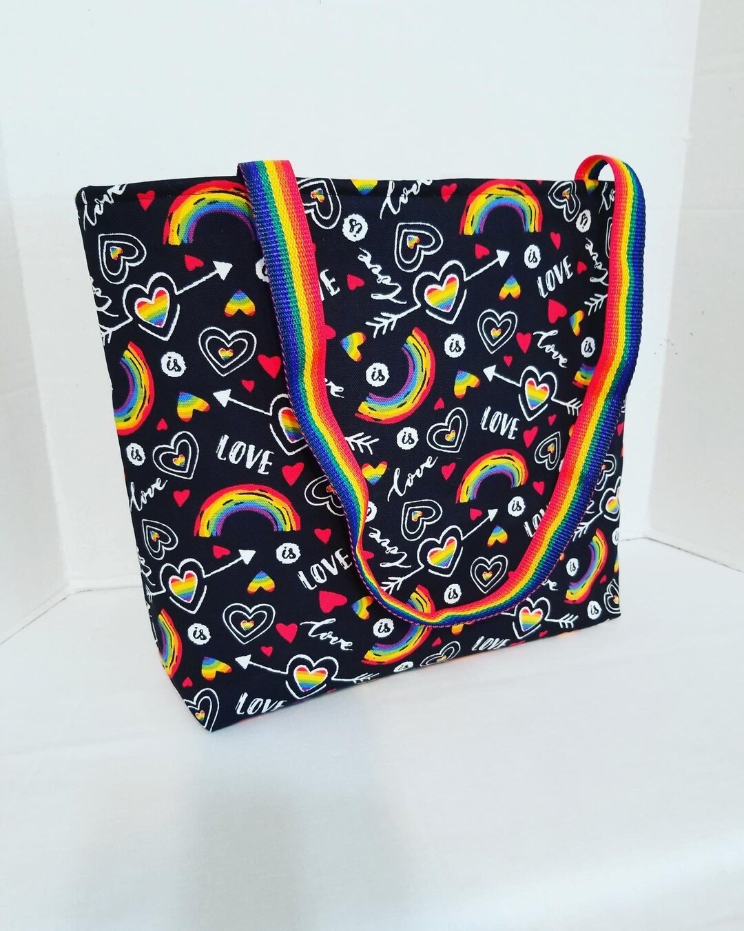Love is Love Market Tote - Reusable Bags With Handles - Eco-friendly ...